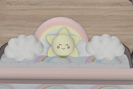 Second Life Marketplace - {Pink&Blue}Zooby Animesh Playpen Rainbow