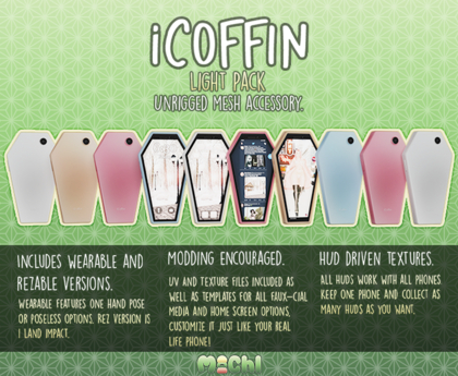Second Life Marketplace - .m iCoffin Megapack