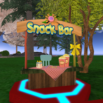 Second Life Marketplace - Zooby Animesh Baby Outdoor Cartoon Cinema (Boxed)