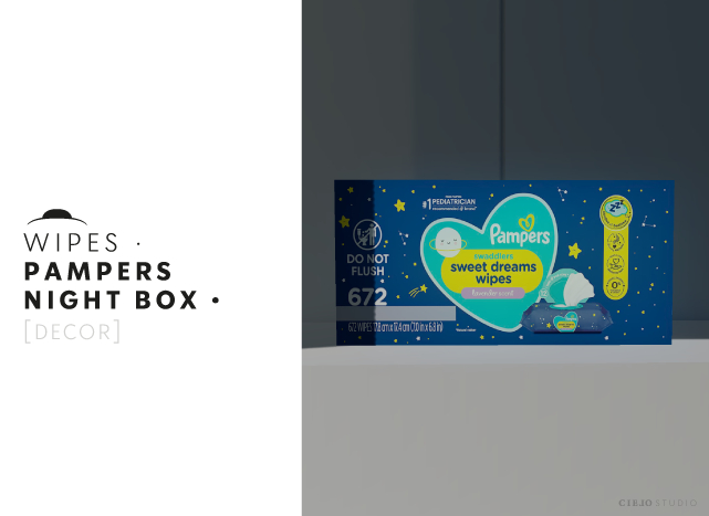 Second Life Marketplace - Wipes PAMPERS NIGHT BOX