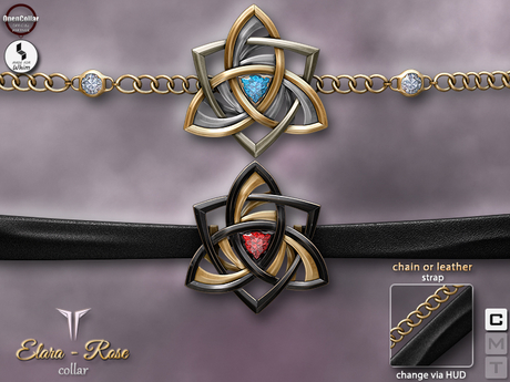 Second Life Marketplace - **RE** Elara Collar - Rose RLV - OpenCollar ...