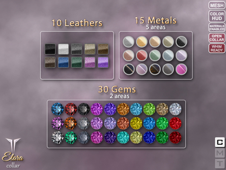 Second Life Marketplace - **RE** Elara Collar - Rose RLV - OpenCollar ...