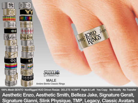 Second Life Marketplace - Wedding Ring Male Ab