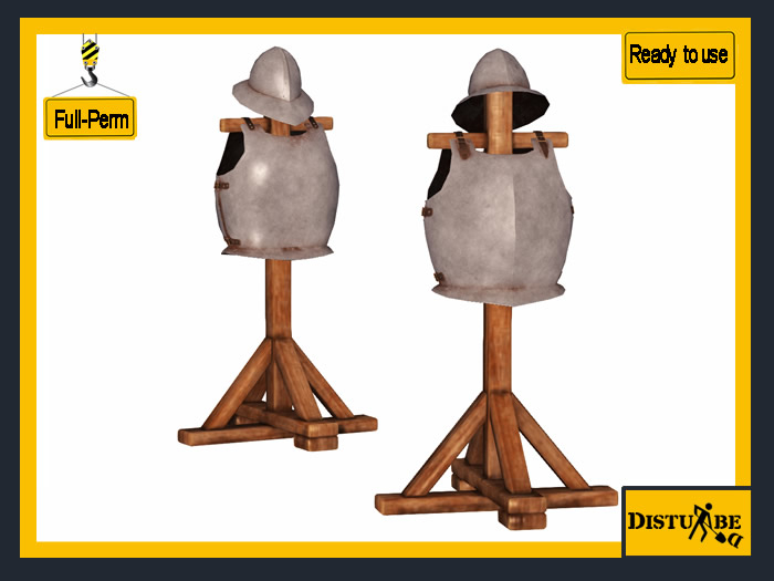 Second Life Marketplace - ::DisturbeD:: Medieval Armor Stand - FULL ...