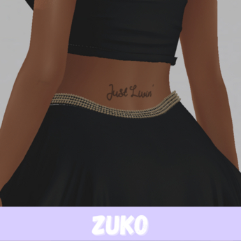 Second Life Marketplace - zuko store: just livin' BOM body tattoo