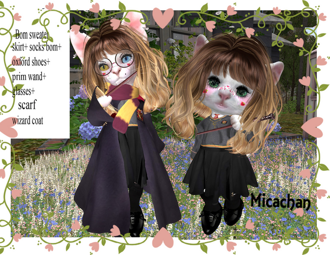 Second Life Marketplace - dinkies mewwy pawter F complete outfit