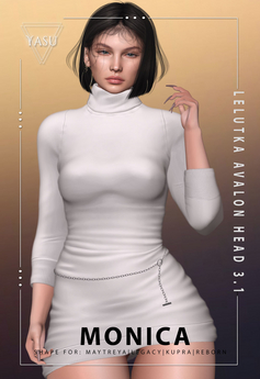 Second Life Marketplace - Shape Monica - LeLUTKA Avalon Head