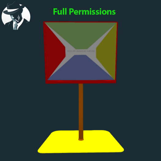 Second Life Marketplace - :-Mafia-:board sign Full perm