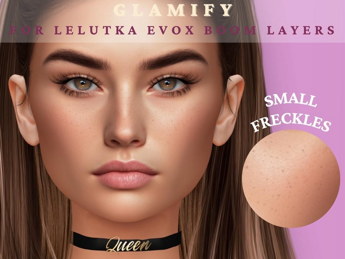 Second Life Marketplace Glamify Natural And Small Face Freckles For 5973