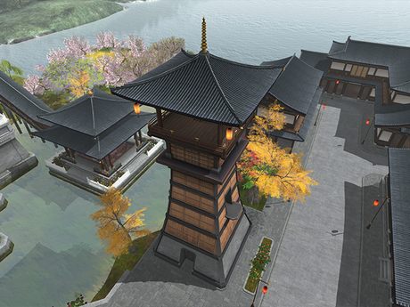 Second Life Marketplace - YUSR-Chinese Ancient watchtower