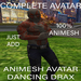 Second Life Marketplace - (DD) Dancing Animesh Drax Avatar(Boxed)