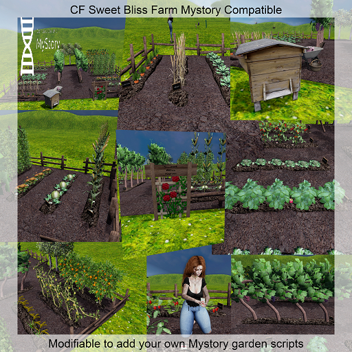 Second Life Marketplace - CF Sweet Bliss Farm Fatpack boxed (wear ...