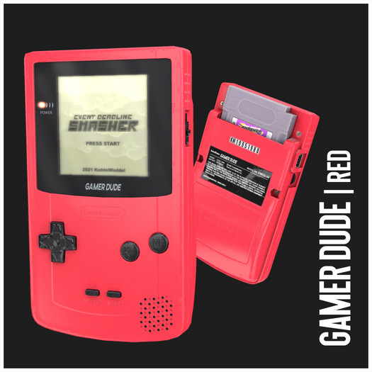 Second Life Marketplace - [KuddelMuddel] Gamer Dude / Red