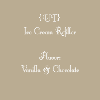 Second Life Marketplace - {UT} Vanilla & Chocolate Ice Cream Refiller