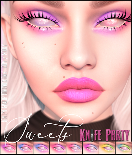 Second Life Marketplace - Knife Party // Sweets Eye Makeup // Evo X // DEMO