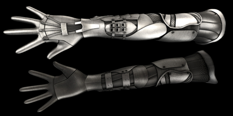 Second Life Marketplace - (UG FULL PERM) - Cyber Arms 2 Set