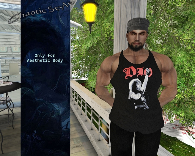 Second Life Marketplace - Chaotic Style TankTop Aesthetic Dio V1