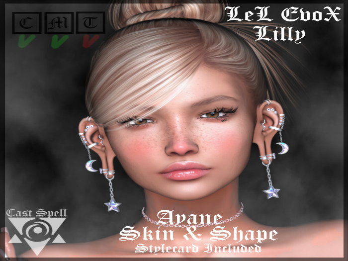 Second Life Marketplace - * CAST SPELL * Ayane Skin & Shape SET - LeL ...