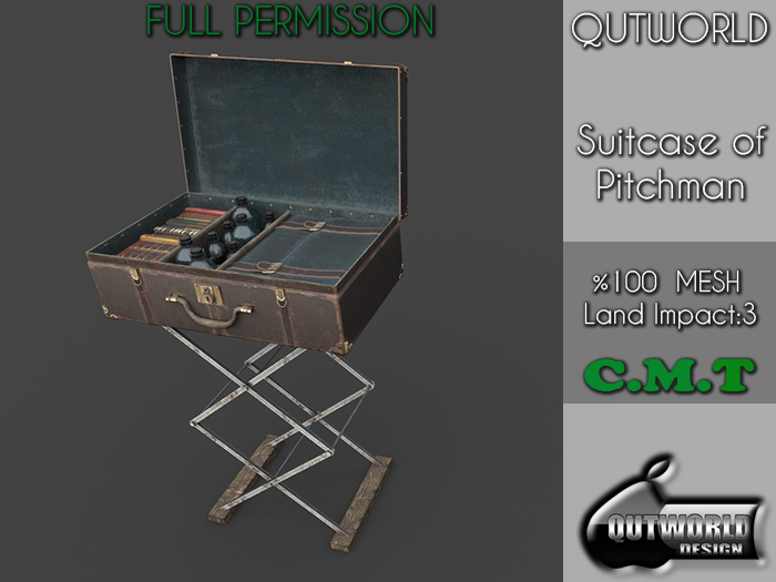 Second Life Marketplace - .::QUTWORLD Suitcase of Pitchman::.FP