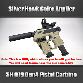 Second Life Marketplace - SH G19 Gen4 rev2 Pistol Carbine