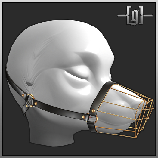 Second Life Marketplace - -{G}- Sweetheart Muzzle {Fabled Fox}