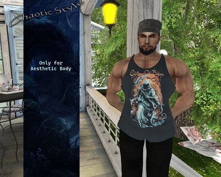 Second Life Marketplace - Chaotic Style TankTop Aesthetic Children of ...