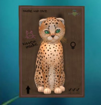 Second Life Marketplace - Cheetah! - Ginger Flame - Scotty Fold