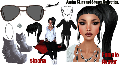 Second Life Marketplace - Female Avatar,,,Avatar Skins and Shapes ...