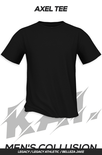 Second Life Marketplace - kai. AXEL tee - black