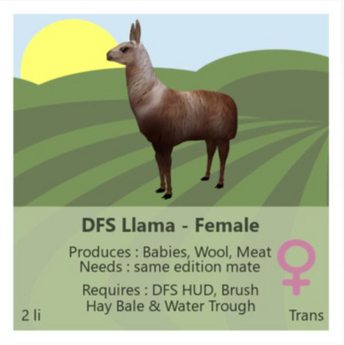 Second Life Marketplace - DFS LLAMA STARTER M&F