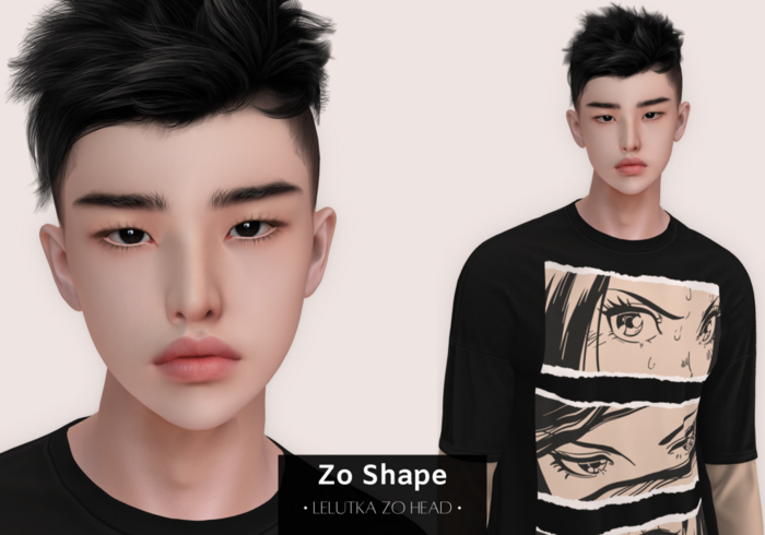 Second Life Marketplace - ⏩ [Stanley] Zo Shape Zo - Lelutka Zo Head EvoX