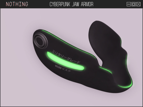 Second Life Marketplace - Cyberpunk Jaw armor