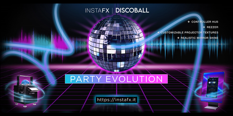 Second Life Marketplace - InstaFX / Shiny Disco Ball (Stand-alone) ★NEW★