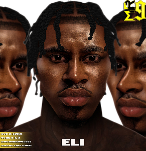 Second Life Marketplace - Eli Skin Tone 3 (EVO X)