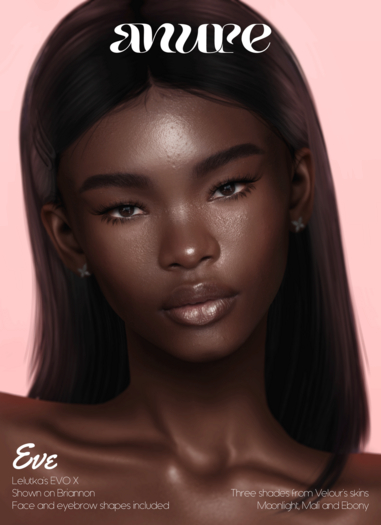 Second Life Marketplace - Anure - Eve skin moonlight