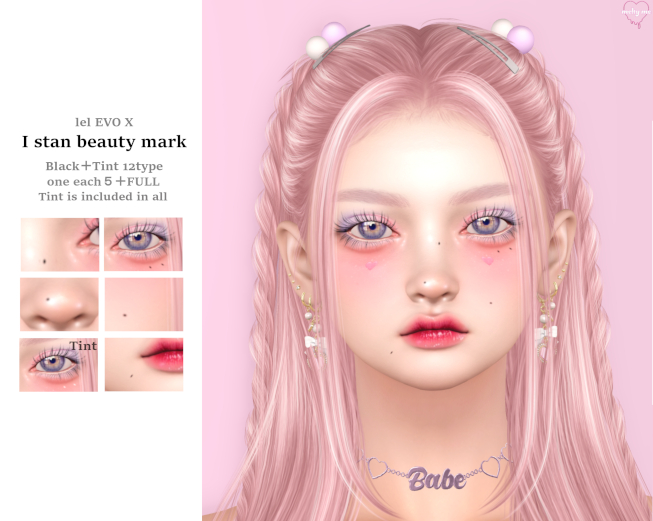 Second Life Marketplace - { melty me } I stan beauty mark FULL