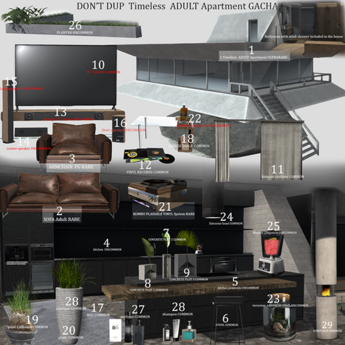 Second Life Marketplace - 25.Timeless Blender (Dispencer)UNCOMMON