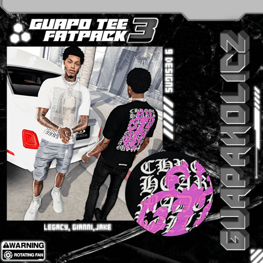 Second Life Marketplace - G$ - Guapo Tee FP 3 (Add Me)