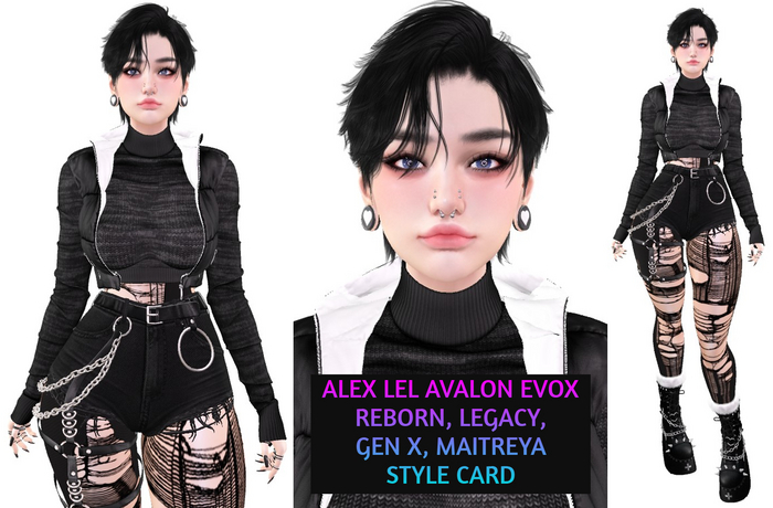 Second Life Marketplace - RG. 23 ALEX LEL AVALON EVOX + REBORN + LEGACY ...