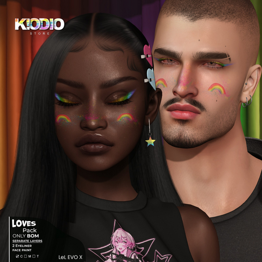 Second Life Marketplace - K!ODIO - Loves Pack - BOM - EVO X
