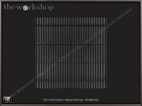 Second Life Marketplace - SPECIAL METAL RAILING TEXTURE SET- 1