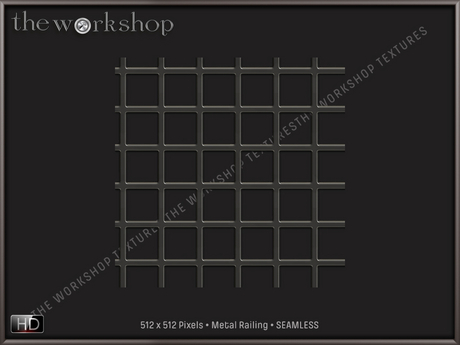 Second Life Marketplace - SPECIAL METAL RAILING TEXTURE SET- 1