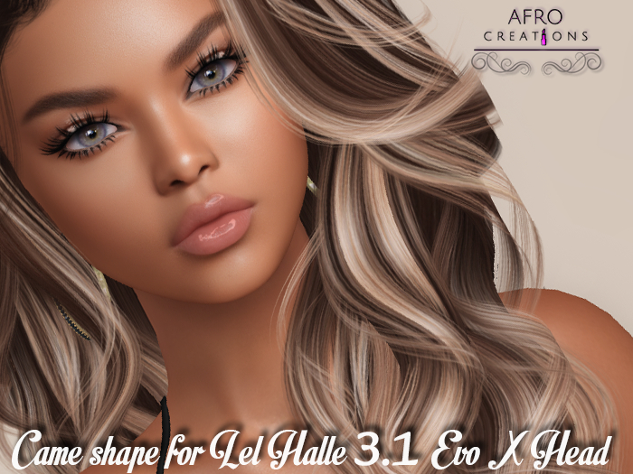 Second Life Marketplace - Came Shape for Lel Halle 3.1 evo X Head ...