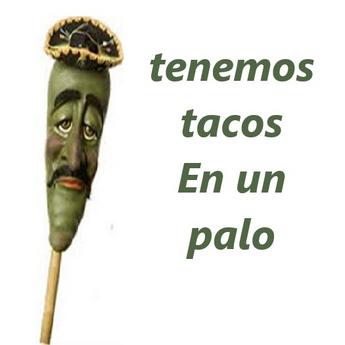 Second Life Marketplace - Sign-Espanol-Tacos on a stick