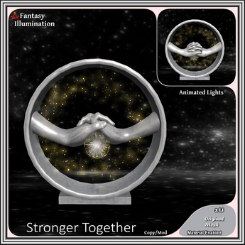 Second Life Marketplace - Holding hands - Stronger Together with lights ...