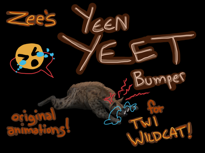 Second Life Marketplace - Zee's Yeen YEET Bumper for TWI Wildcat (boxed)