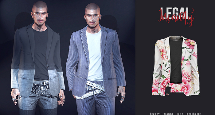 Second Life Marketplace - Legal Insanity - Kai Jacket #23