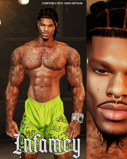 Second Life Marketplace - INFAMEY: MARVIN SHAPE & BROW SHAPE W ...
