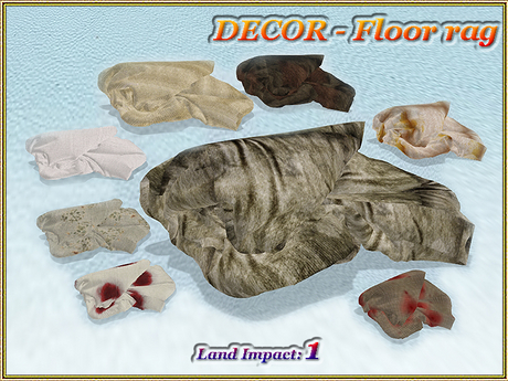 Second Life Marketplace - DECOR - Floor rag (1 LI) (Full perm) FREE GIFT