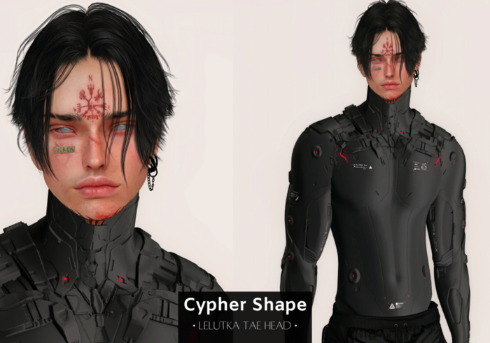 Second Life Marketplace - ⏩ [Stanley] Cypher Shape Tae - Lelutka Tae ...